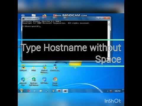 How to see your pc hostname