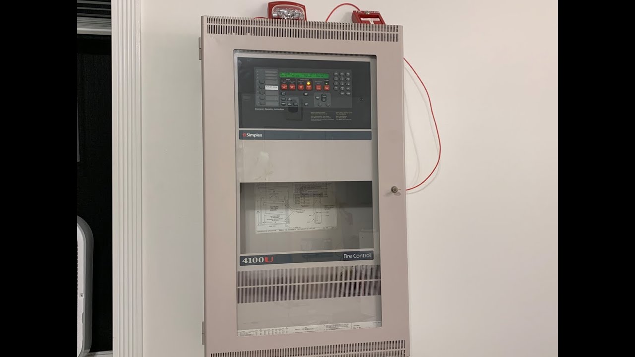 Simplex 4100U First Test (I Got A Cabinet)