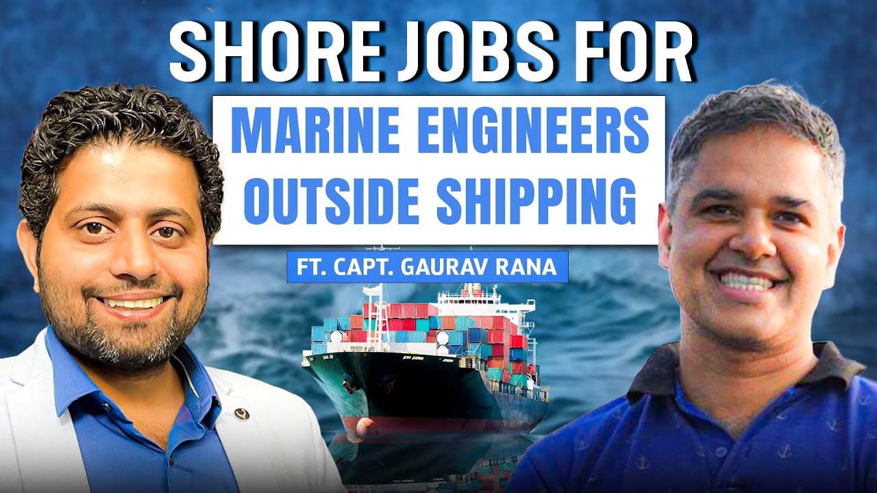 What are the shore jobs for Marine Engineers outside shipping industry?