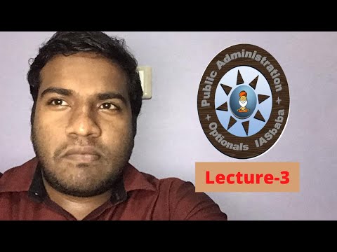 PUBLIC ADMINISTRATION OPTIONAL 2020| IASbaba's TLP Answer Writing Program| Free Initiative|Lecture 3