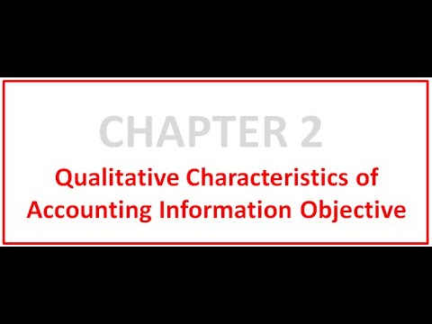 (5) Chapter 2- Qualitative Characteristics of Accounting Information