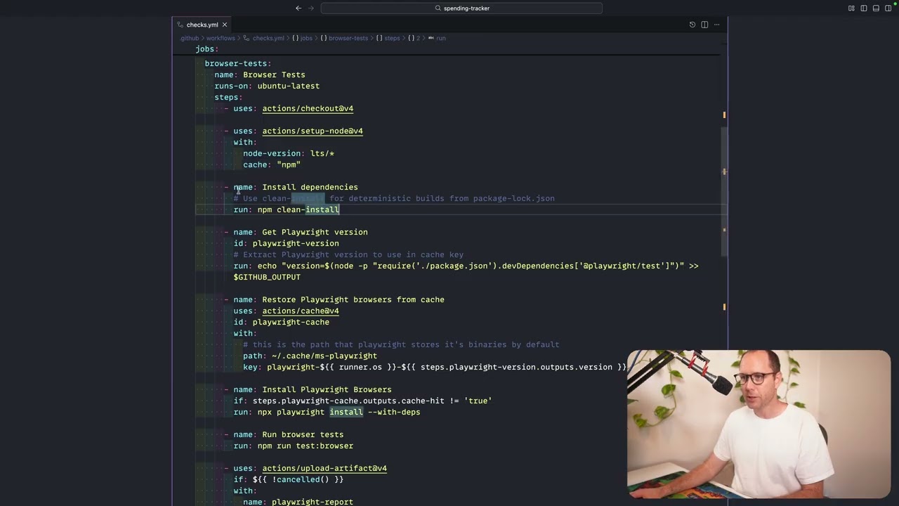 Caching Playwright on CI
