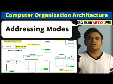 COA#11 | Addressing modes in Hindi video - EasyExamNotes.com