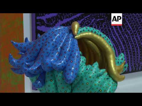 Japanese artist's Yayoi Kusama's polka dots arrive in Jakarta