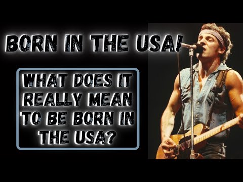 Bruce Springsteen Born In The USA Song Meaning | MishMash Song Analysis.