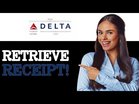 How To Get A Receipt On Delta Airlines (2025)