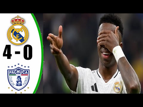 Real Madrid VS Pachuca 4-0 | 2025 FIFA Club World Cup Highlights