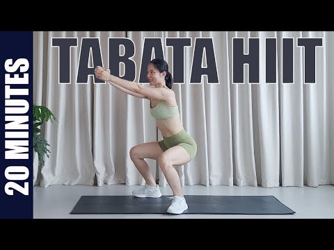 20 Min Tabata HIIT Workout to Burn Fat Fast – No Equipment Needed!