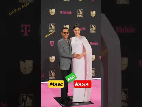 Marc Anthony and Nadia Ferreira