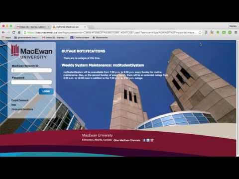Accessing your MacEwan University Google Account