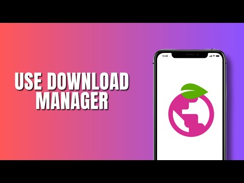 how to use download manager on berry browser
