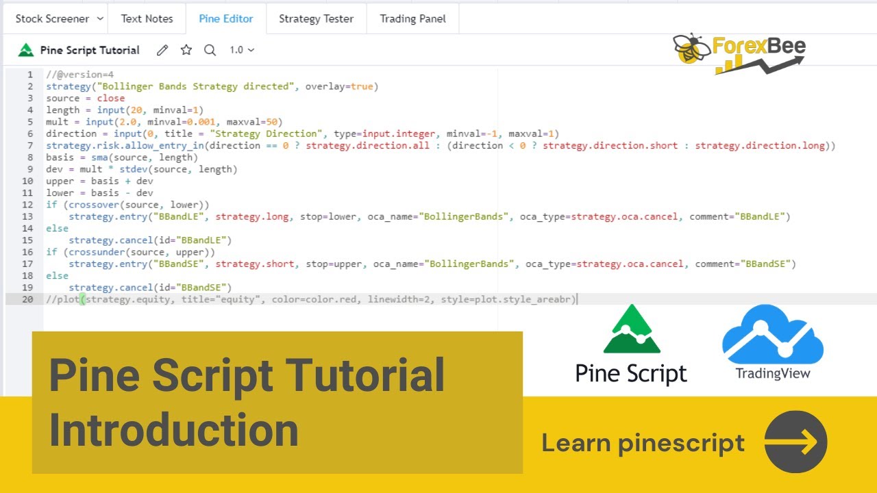 Tradingview Pine script - Introduction | Lesson 1