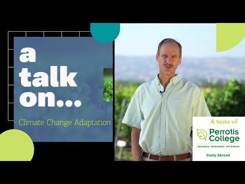 A Talk on Climate Change Adaptation