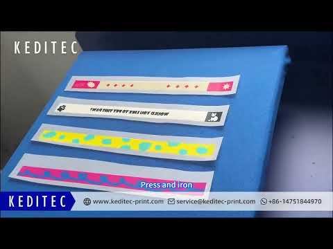 Effortless Custom Keychain Printing with the KEDITEC 60 Pro DTF Printer!