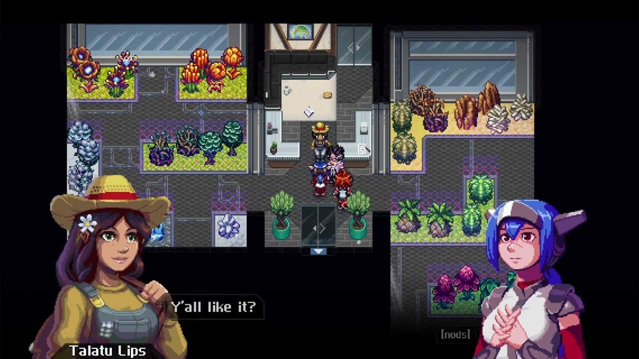 CrossCode Lea Blushing Compilation (SPOILERS)