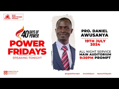 40 DAYS OF POWER | ALLNIGHT SERVICE | DAY 30 | 19TH JULY, 2024
