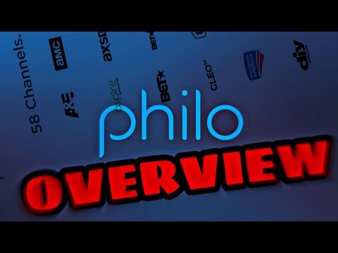 PHILO LIVE TV OVERVIEW $20/MONTH 58 CHANNELS