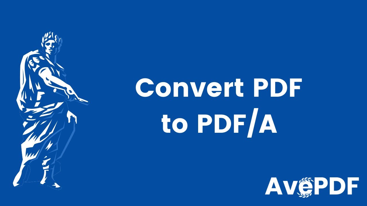 How to convert a PDF document to PDF/A online (for long-term archiving)