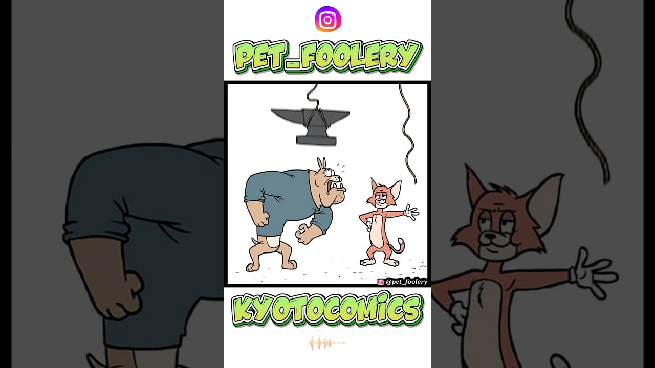 Cartoon Logic Gone Wrong 😂 | Funny Pet Foolery Comic Dub #comics #comicdub #comedy #funny #webtoon