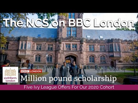 BBC London News Meets Newham Collegiate Sixth Form's Four Ivy League Offer Holders