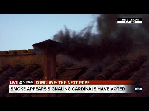 Papal conclave live updates: Black smoke emerges from Sistine Chapel, no pope chosen
