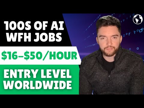Entry-Level Work From Home AI Jobs Hiring Worldwide (No Degree Needed)