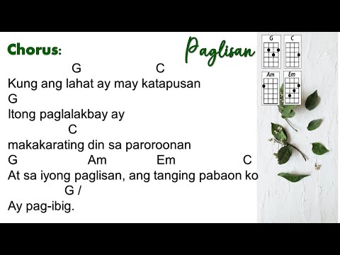 Paglisan - Color it Red (Ukulele Play Along)