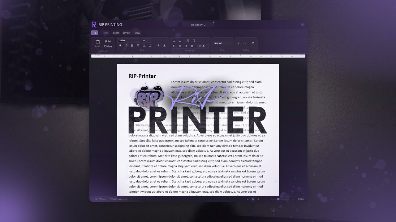 Printer Script | Create and print your own documents | ESX & QB | FiveM Script by RiP Development