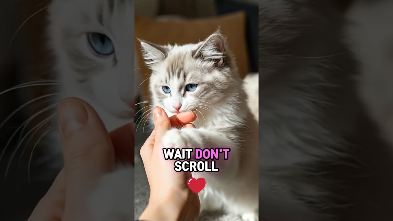 Cute kitten wants love, Don't Scroll #cat #shorts #catshorts #trending