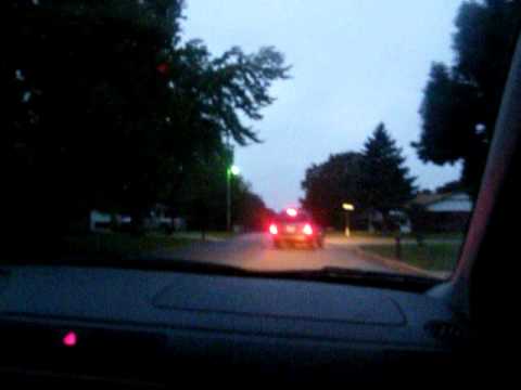 Anthony on high speed chase