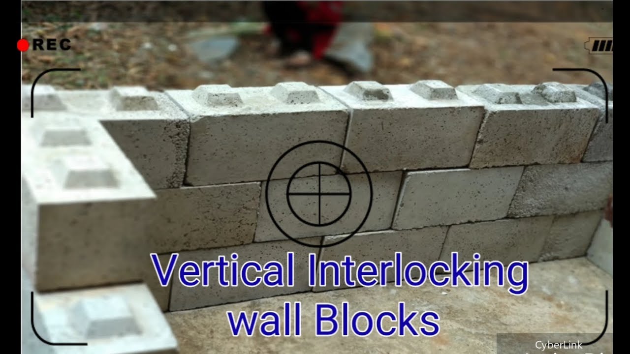 Vertical Interlocking Block
