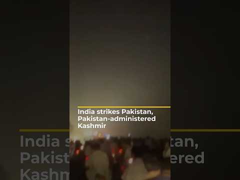 Indian military strikes Pakistan, Pakistan-administered Kashmir | AJ #shorts