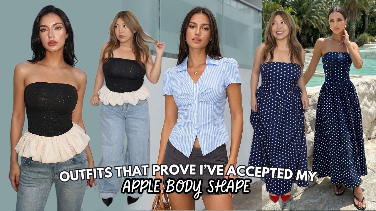 Outfits That Prove I've Accepted My Apple Body Shape (heavy tummy, inverted butt, broad shoulders)