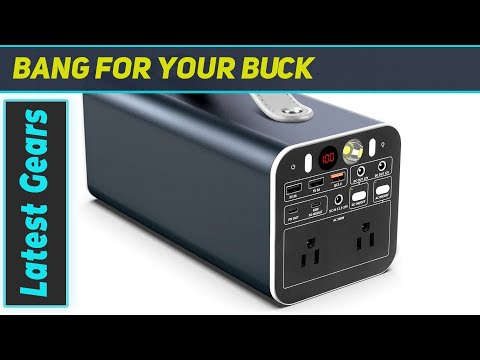Powdeom 300W Portable Power Station: Unlimited Power On-The-Go!