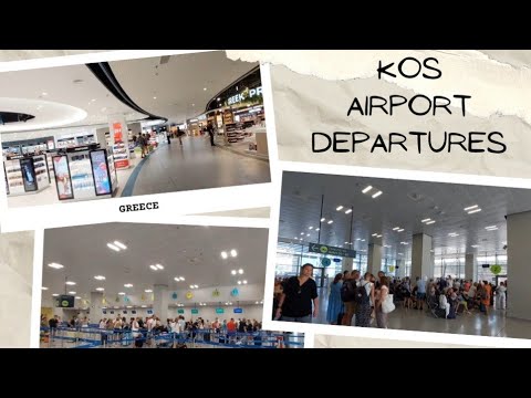 Kos Airport Departures, Greece