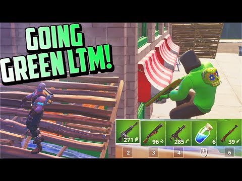 *NEW* Fortnite Going Green LTM! (ONLY Green Weapons!) – Life Green Living