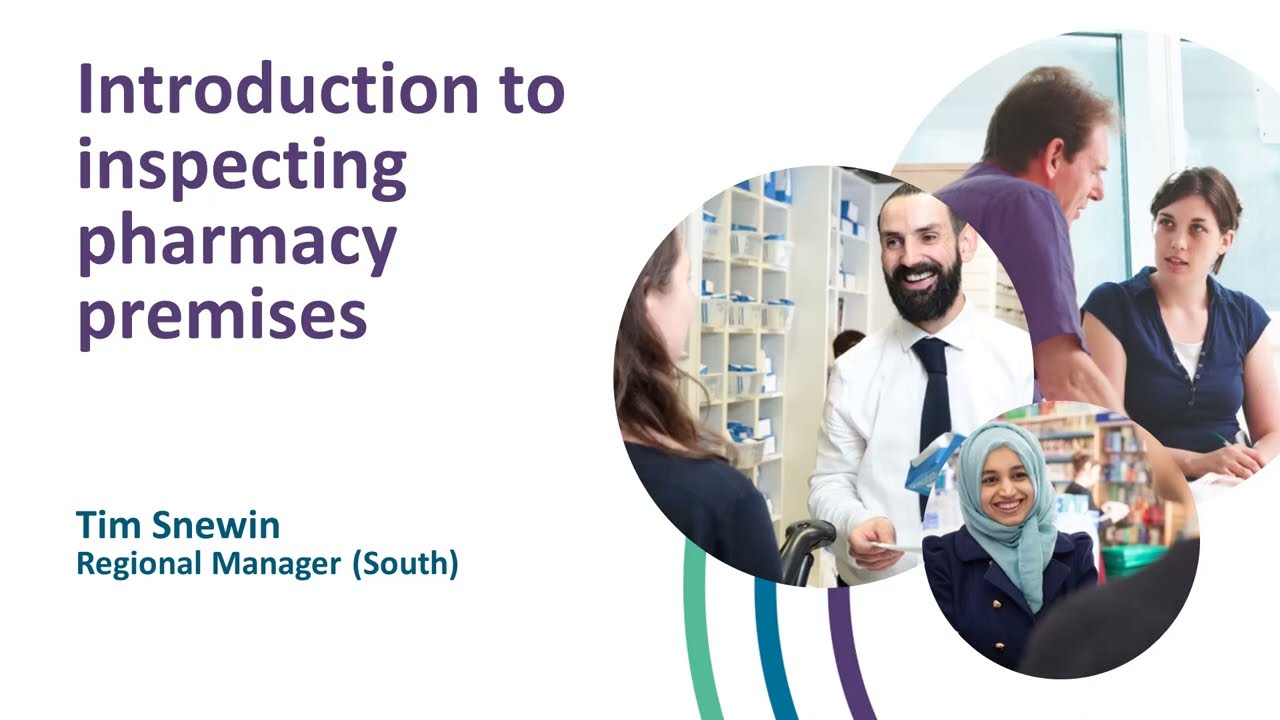 Introduction to inspecting pharmacy premises -