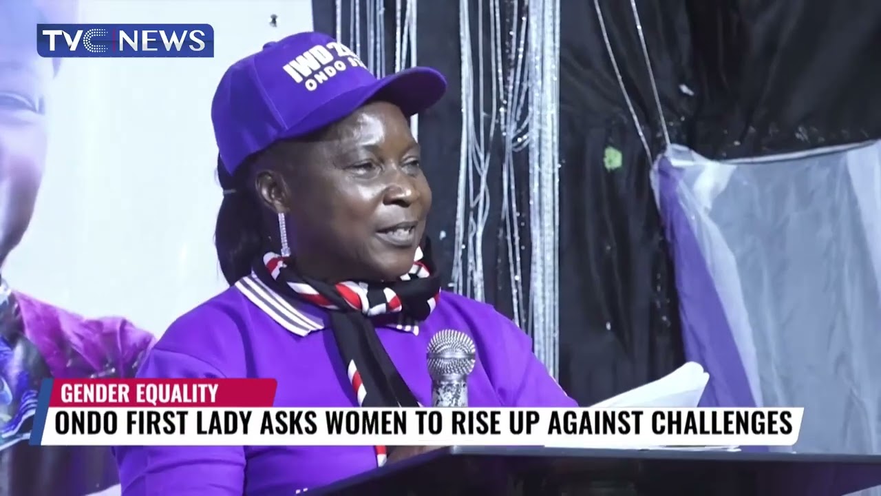Ondo First Lady Asks Women To Rise Up Against Challenges