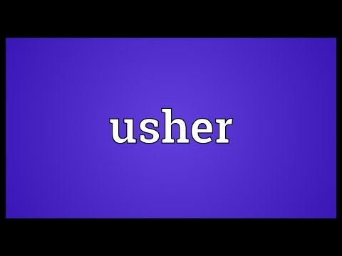 Usher Meaning