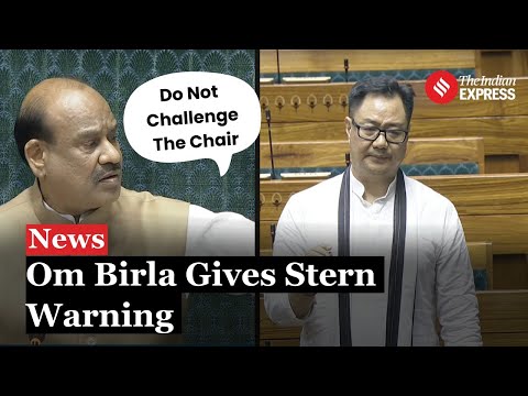 Parliament Session: Speaker Om Birla Cautions MPs Against Using Unparliamentary Language
