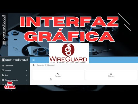 👌 Con INTERFAZ GRÁFICA más FÁCIL - WIREGUARD OPENMEDIAVAULT 6 - Plugin