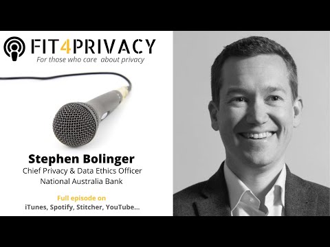 Australia's Data Protection Law with Stephen Bolinger in The FIT4PRIVACY Podcast E063