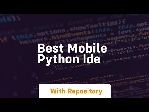 best mobile python ide