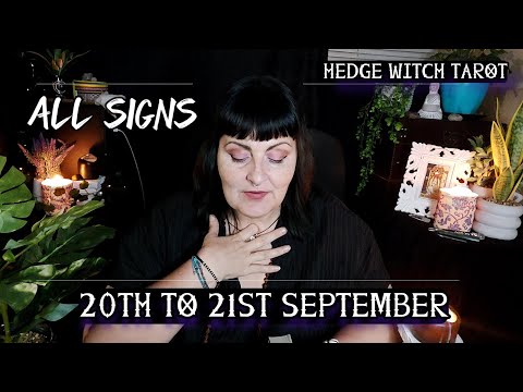 ALL ZODIAC SIGNS 💜 20th to 21st SEPTEMBER 💜 TAROT READING