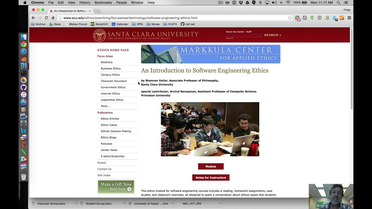 Ethics in software engineering