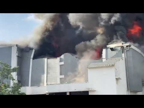 Massive Fire Breaks Out At PNP Theatre In Mumbai’s Alibag Area, Several Fire Tenders Rushed To Spot