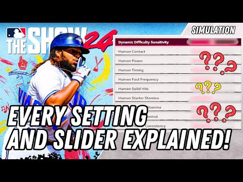 The Most Realistic MLB The Show 24 Franchise Sliders! | Including Gameplay
