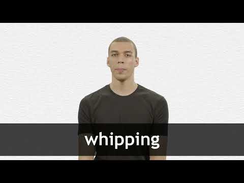 WHIPPING definition and meaning | Collins English Dictionary