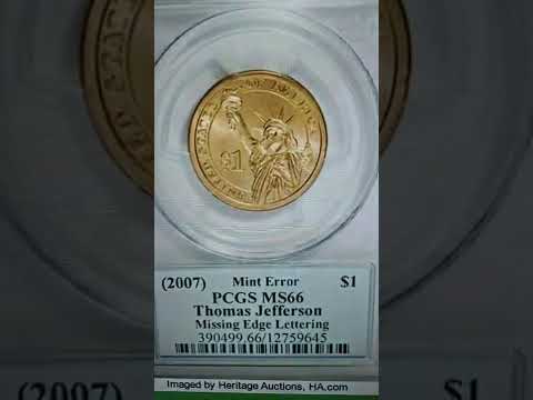 Presidential Dollar coins actually Worth Money! #coins #money