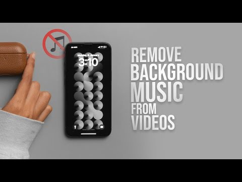 How to Remove Background Music from Video on iPhone (tutorial)